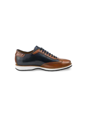 PAUL FREDRICK Wayne Leather Sneakers