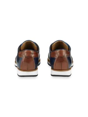 PAUL FREDRICK Wayne Leather Sneakers