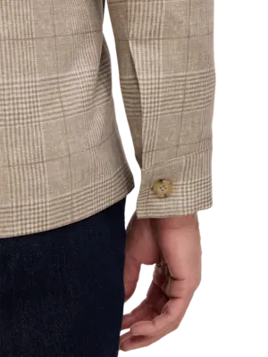 PAUL FREDRICK Plaid Shirt Jacket