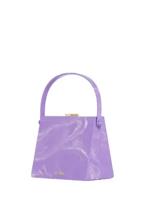 LARALLAN Christabel Acrylic Top Handle Bag