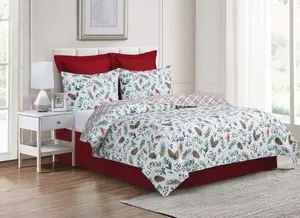 C&F HOME Jovie Pinecone Cotton Quilt Set Reversible And Machine Washable