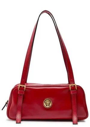 Versace Small Leather Shoulder Bag