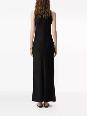 AMI Paris Satin Maxi Tank Dress