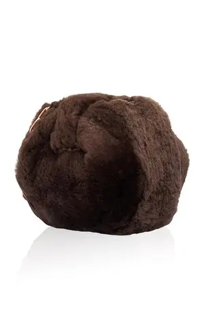Gabriela Hearst Soft Shearling Clutch