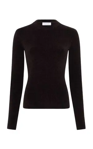 Gabriela Hearst Regent Silk Top - Brown
