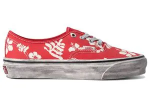 VANS Premium Authentic Archive Aloha Sneakers - Red