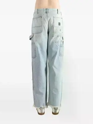 PALY Studded Ripped Trousers