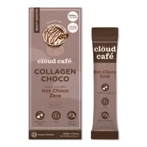CLOUD CAFE Hot Choco Zero Collagen-infused Beauty Booster - One-color