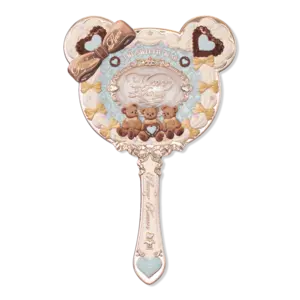 FLOWER KNOWS Sweetie Bear Collection Hand Mirror - Minty Blue