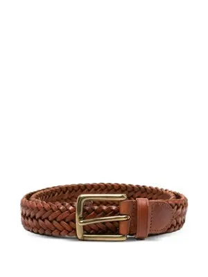 Dragon Diffusion Braided Leather Belt
