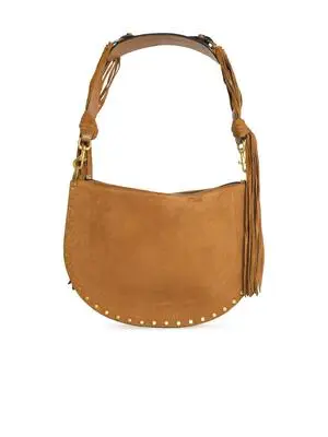 Isabel Marant Étoile Oskan Soft Suede Bag - Brown
