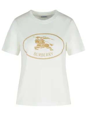 Burberry Cotton T-shirt - Ivory