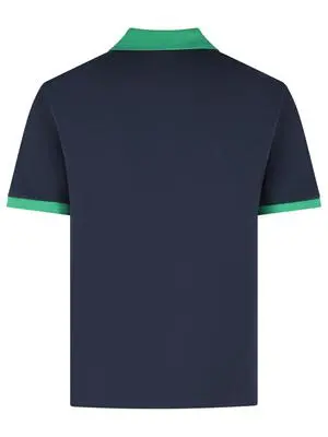 Versace Dark Cotton Polo Shirt