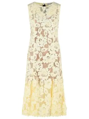 Yellow Crochet Dresses