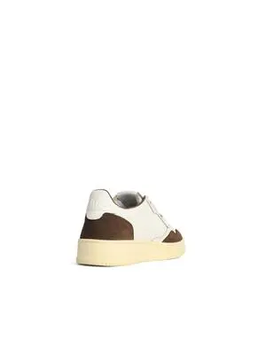 AUTRY Medalist Low Leather And Suede Sneakers - White