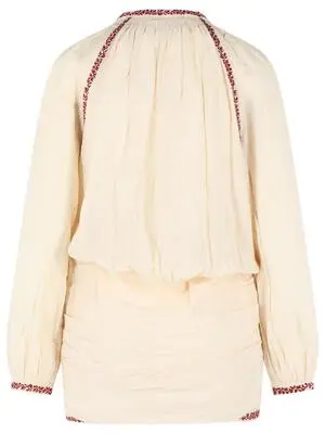 Isabel Marant Étoile Ludy Short Dress - Ivory
