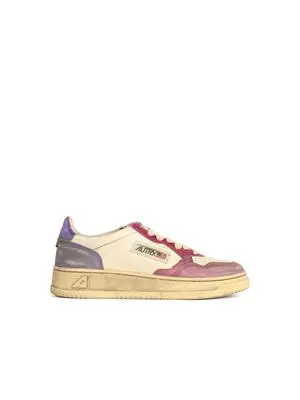 AUTRY Supervintage Low Sneakers - Fuchsia