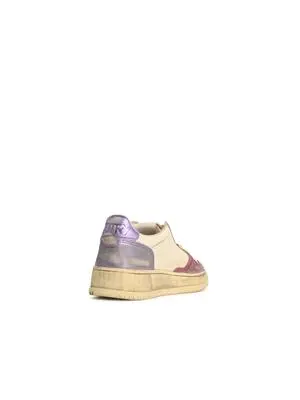 AUTRY Supervintage Low Sneakers - Fuchsia