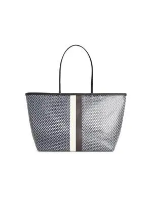 Tory Burch Racer Cotton Blend Bag - Blue