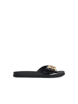 Tory Burch Patent Leather Slippers