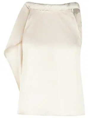 Loulou De Saison Wilma Silk Top - Ivory
