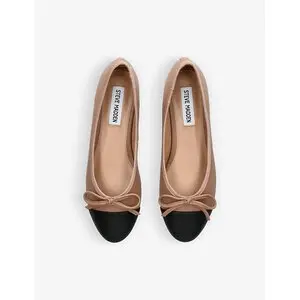 Steve Madden Ellison 166 Contrast-panel Leather Pumps