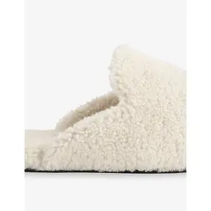 TEKLA Cushioned Shearling Slippers