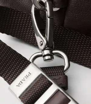 Prada Leather Explore Backpack - Brown