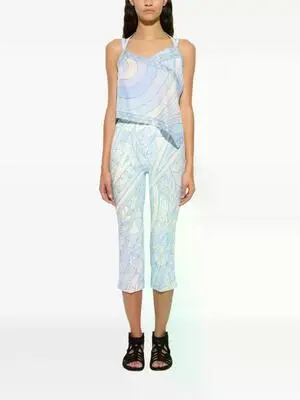 Emilio Pucci Printed Capri Pants