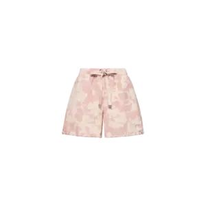 Moncler Floral Print Chiné Shorts - Pink