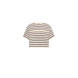 Moncler Macramé-trimmed Striped Cotton T-shirt - Multicolour