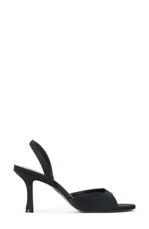 Staud Brigitte Slingback Slide Sandal - Black