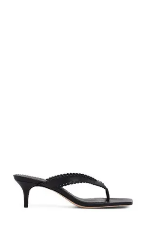 Cinq À Sept Frankie Thong Slide Sandal - Black