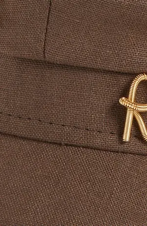 Ruslan Baginskiy Logo Embellished Newsboy Cap