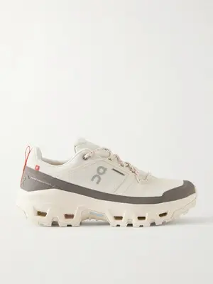On Cloudrock Rubber-trimmed Sneakers - Neutrals