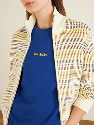 Aimé Leon Dore Logo-embroidered Cotton T-shirt - Blue