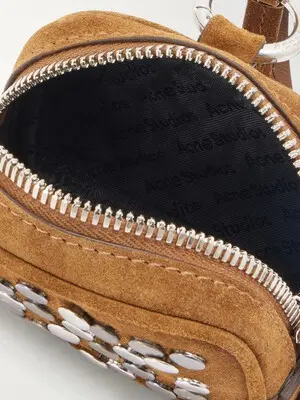 Acne Studios Camero Studded Suede Airpods Case