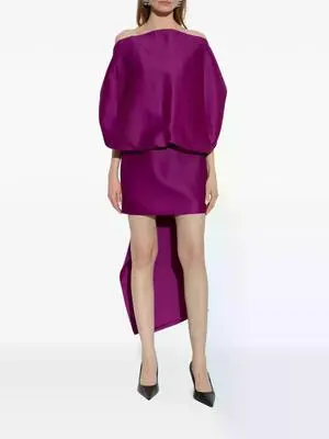 Balenciaga Off-shoulder Dress