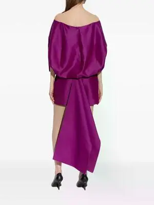Balenciaga Off-shoulder Dress