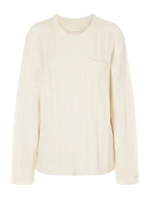 Aimé Leon Dore Open-knit Cotton Sweater - Neutrals