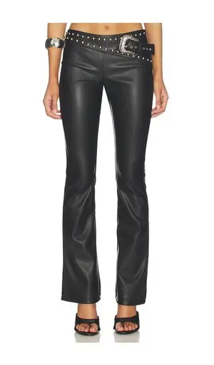 Superdown Melisa Faux Leather Pant