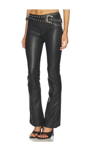 Superdown Melisa Faux Leather Pant