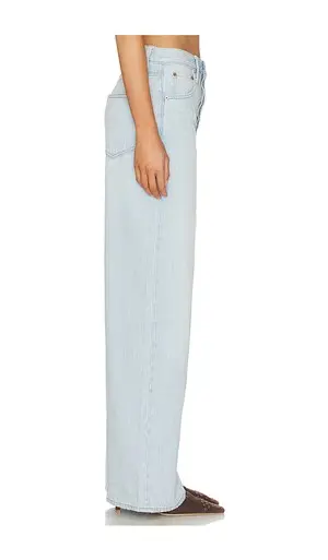PISTOLA Tate" High Rise Bowed Wide Leg Jeans - Postcards
