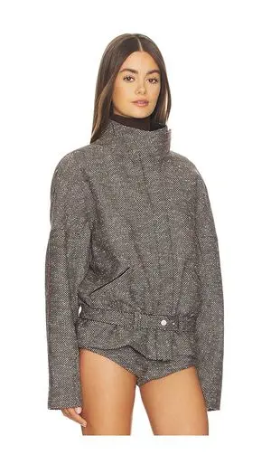 ENTIRE STUDIOS Contrast Aviator Jacket