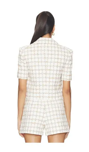 Veronica Beard Textured Cropped Jacket