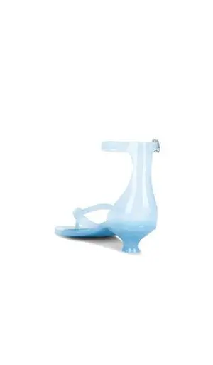 Jeffrey Campbell Gummy Thong Sandal - Light Blue