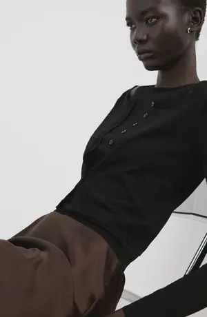 Mango Combined Cardigan