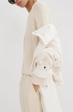 Mango Relaxed Fit Sweater - Sand