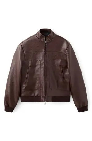 Mango Faux Leather Jacket