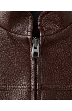 Mango Faux Leather Jacket